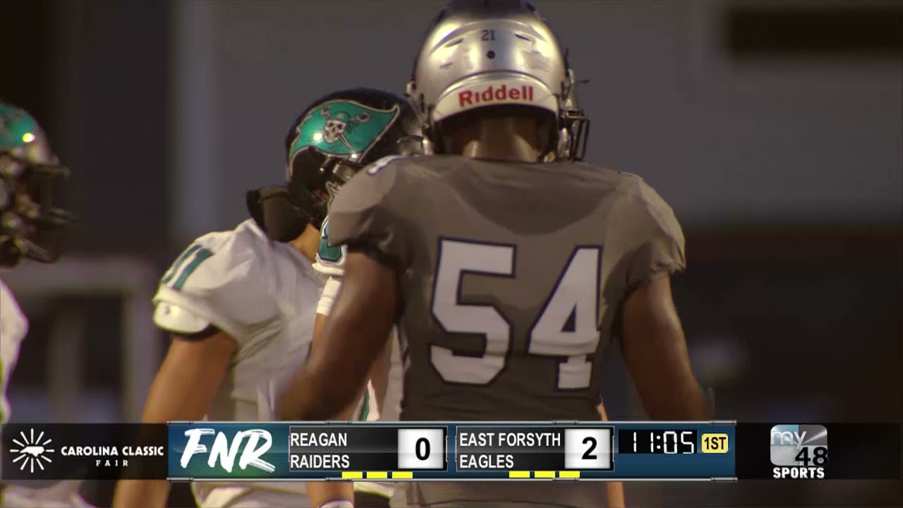 FNR 2021 - Reagan Raiders vs East Forsyth Eagles - YouTube