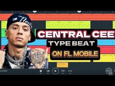 HOW TO CREATE A CENTRAL CEE TYPE BEAT IN FL STUDIO MOBILE - YouTube