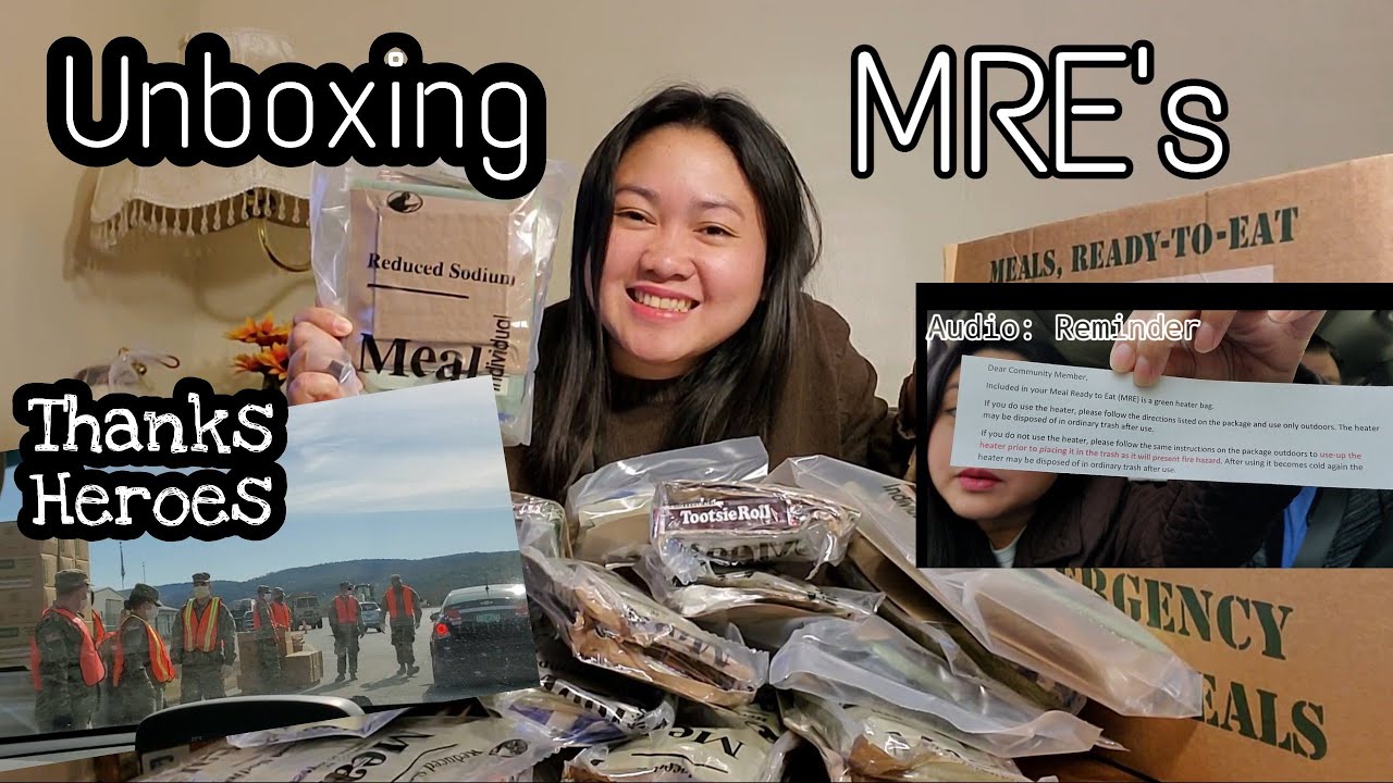 What's an MRE? What's in an MRE? Unboxing! - YouTube