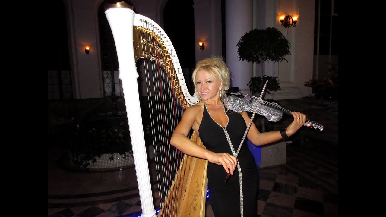 Toronto Harpist - Elena Floating Harp Casa Loma - YouTube