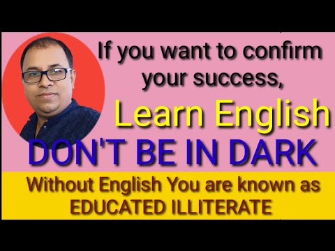 DON'T BE IN DARK... LEARN ENGLISH - YouTube