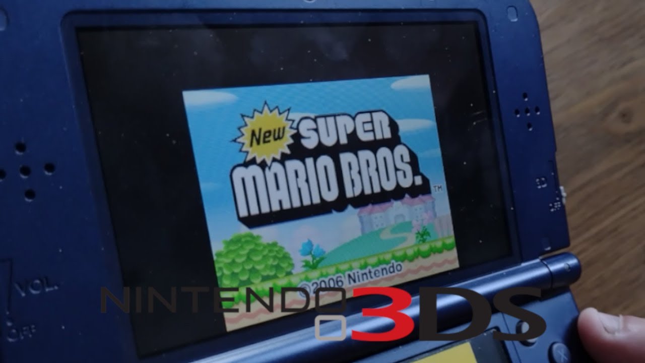 DS Native Resolution On 3DS / 3DS XL. Keep The Screen Size Small. - YouTube