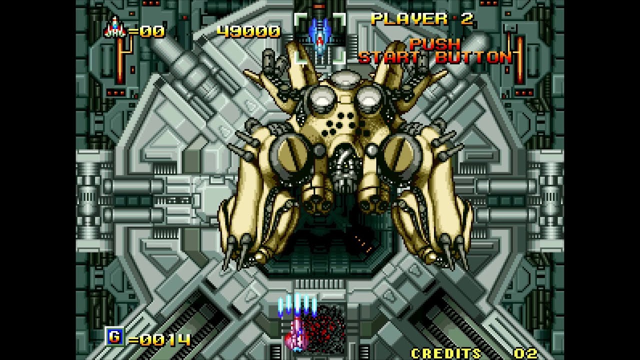 Alpha Mission II (Neo Geo) – Le premier niveau du jeu (MVS) – 1080p ...