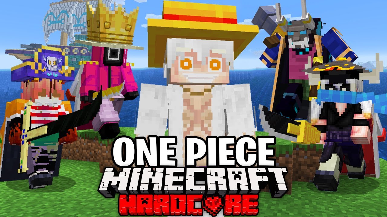 100 Players Simulate a ONE PIECE Civilization in Minecraft - YouTube