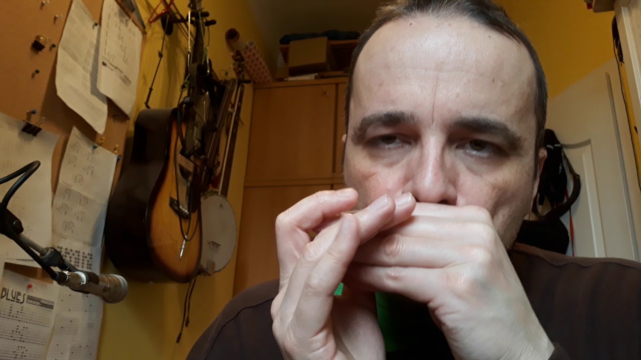 C major scale practice harmonica C - YouTube