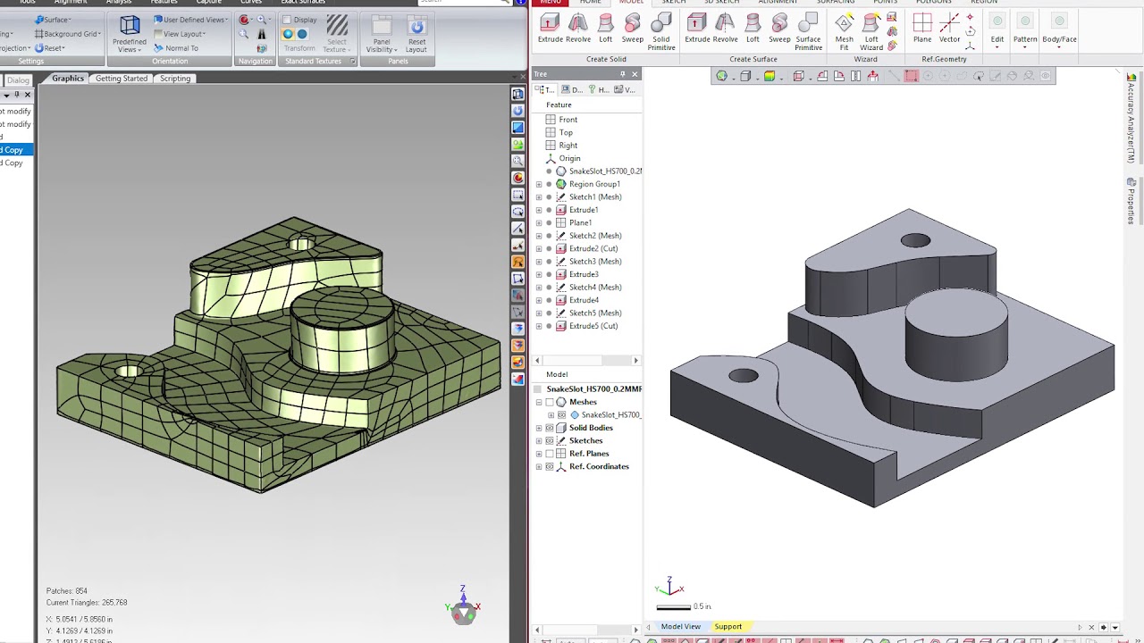 Scan Based Neutral Files vs CAD Based - YouTube