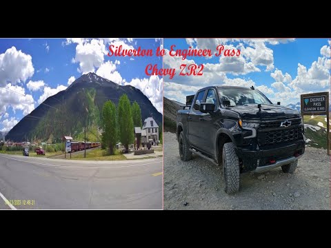Alpine Loop - Silverton, CO to Engineer Pass on Chevy Silverado ZR2 ...