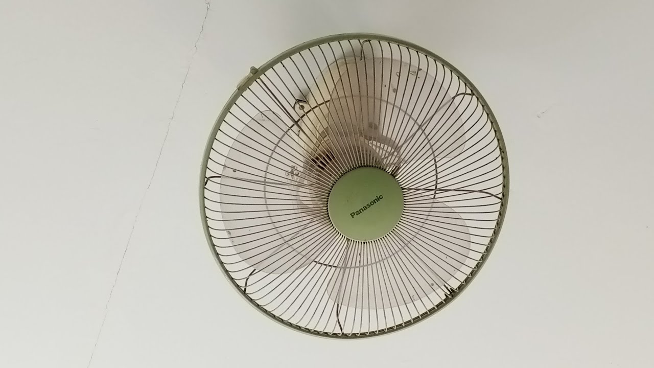 16" Panasonic Orbit Fan - YouTube