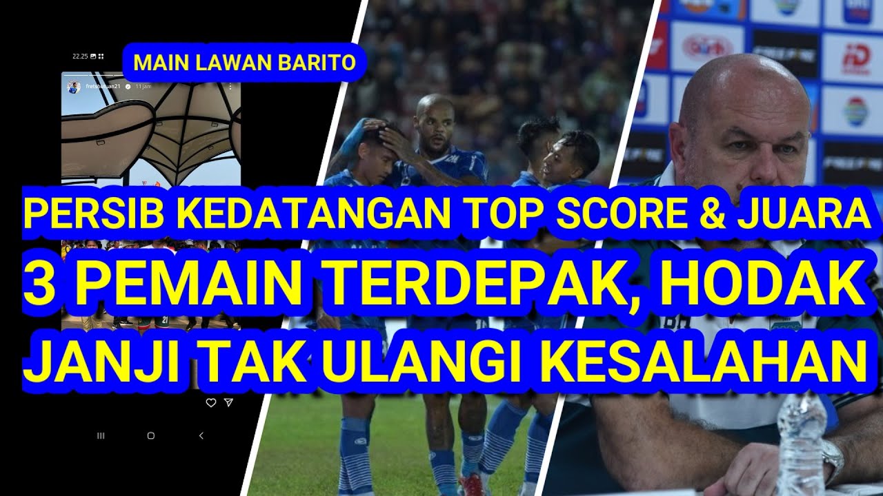 Persib Kedatangan Top Score & Peraih Juara. 3 Pemain Yang Terdepak ...