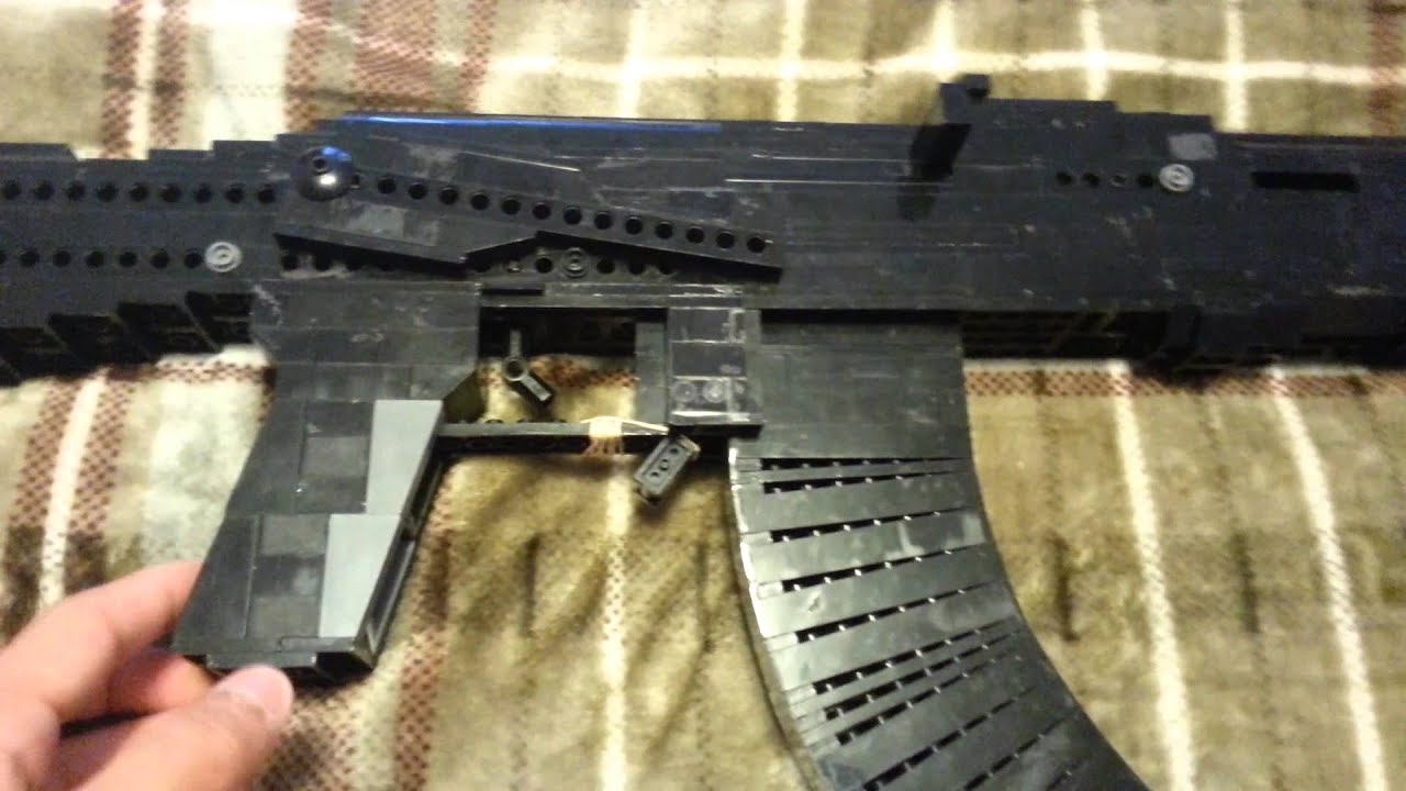 Lego AK-47 - YouTube