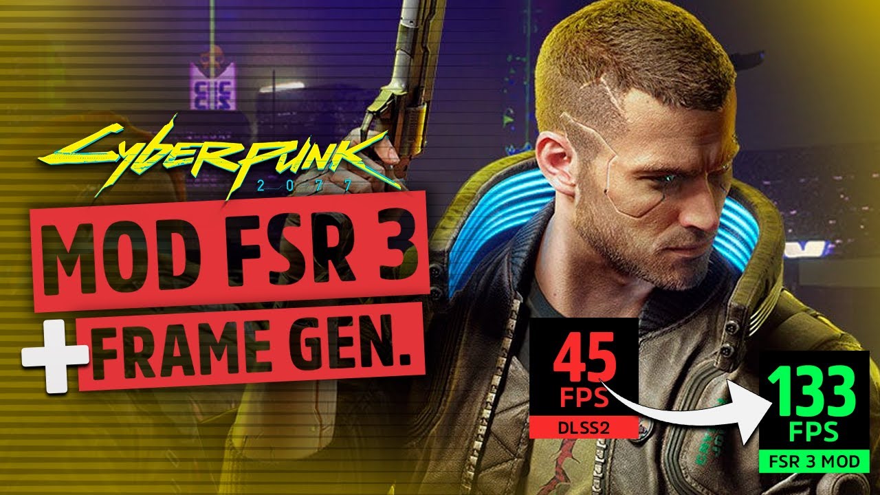 TESTEI O MOD DE FSR 3 + FRAME GENERATON NO CYBERPUNK 2077 E O FPS ...