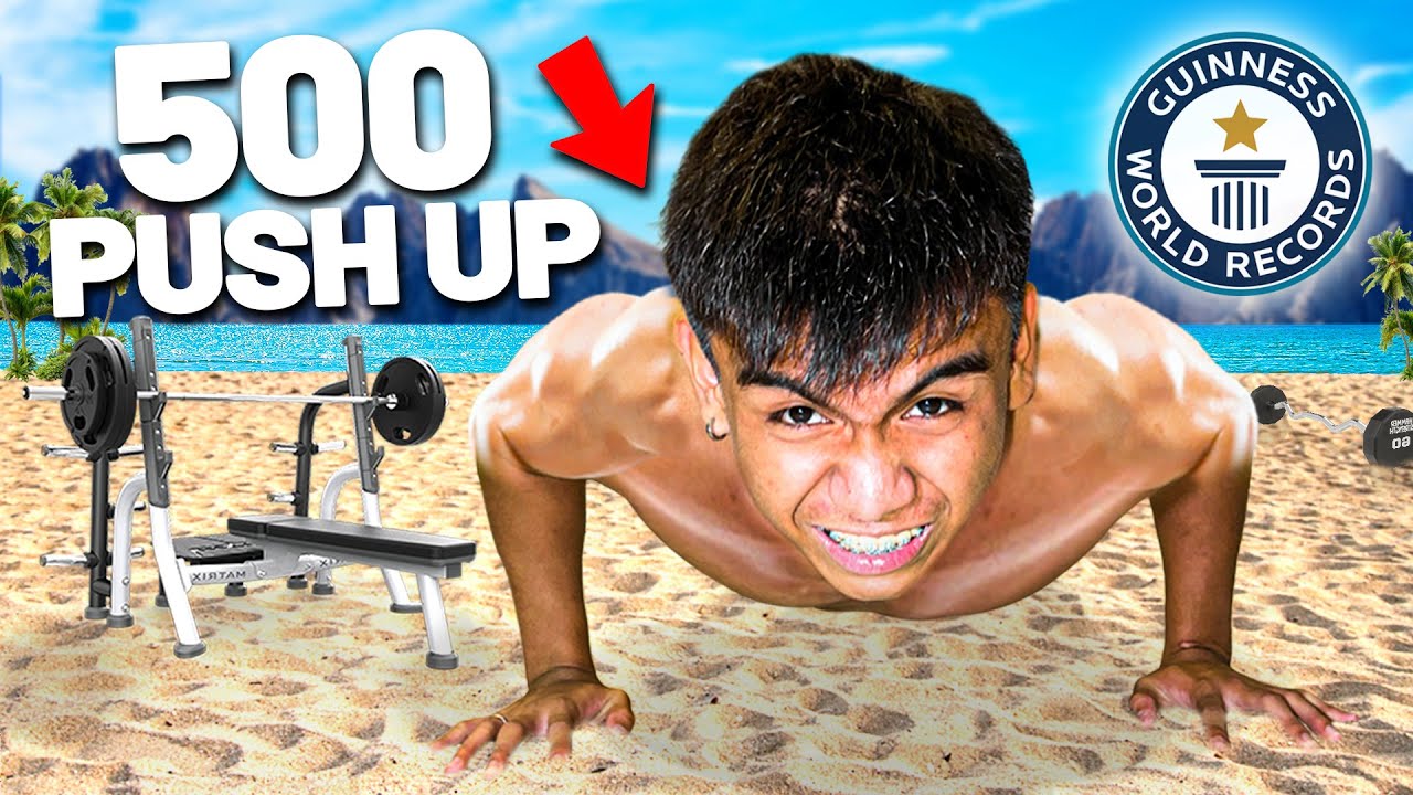 PALAKASAN mag PUSH UPS sa BG!! - World Record - YouTube