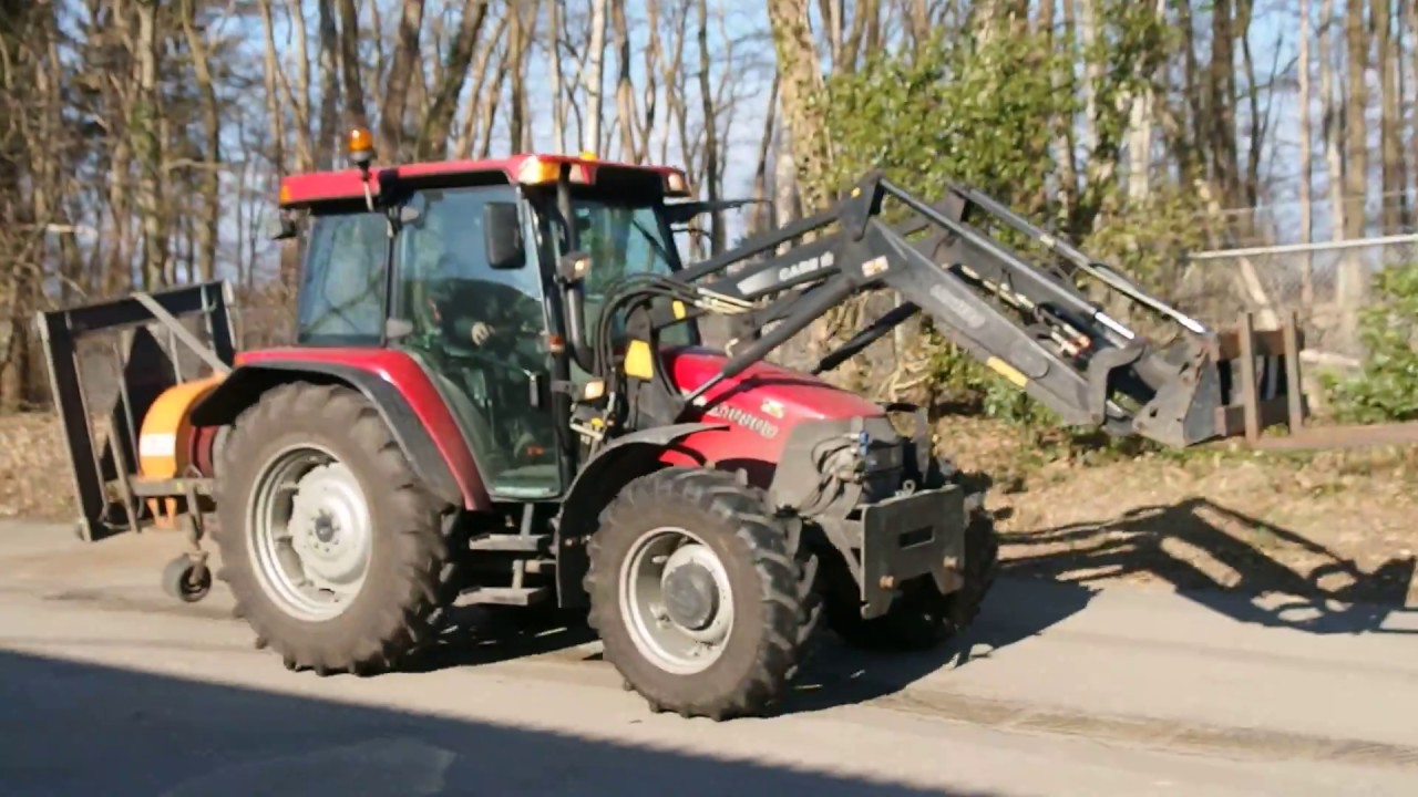 Tractor Case International, JX1080U - YouTube