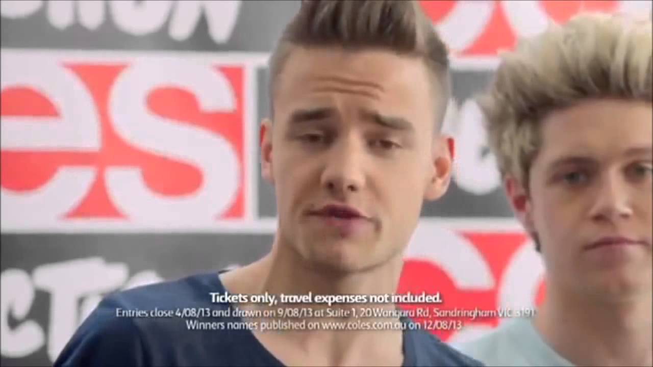 One Direction - Coles TV Ad 10,000 One Direction (Concert Tickets ...