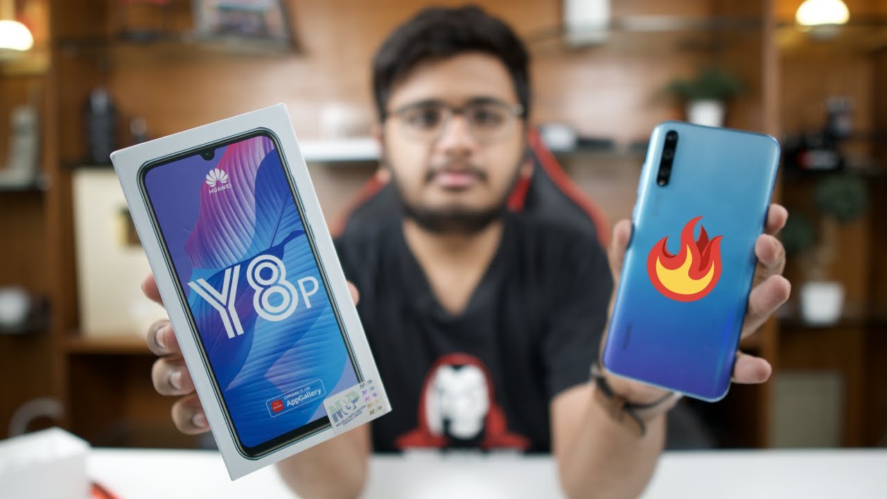 Huawei Y8p Unboxing | 6GB Ram,In-display Finger Print And OLED - YouTube
