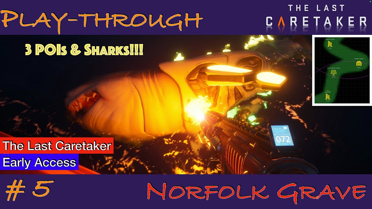 Sharks & Norfolk Grave // EP5 - The Last Caretaker #thelastcaretaker # ...