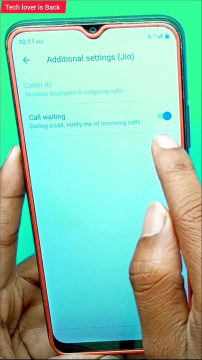 How to activate call waiting on realme c21y // call waiting - YouTube