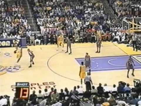 2002 NBA Finals: Nets at Lakers, Gm 2 part 6/12 - YouTube