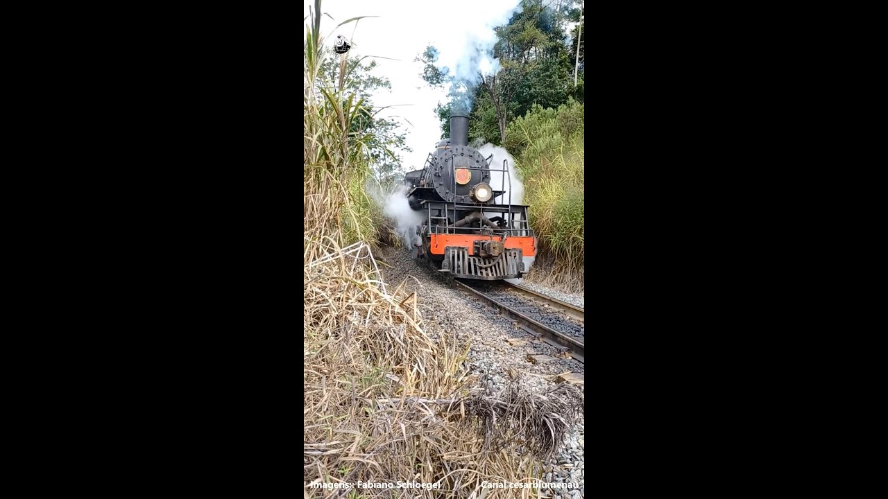 🇧🇷 Trem de partida / Departing train - Rio Natal - São Bento do Sul/SC ...