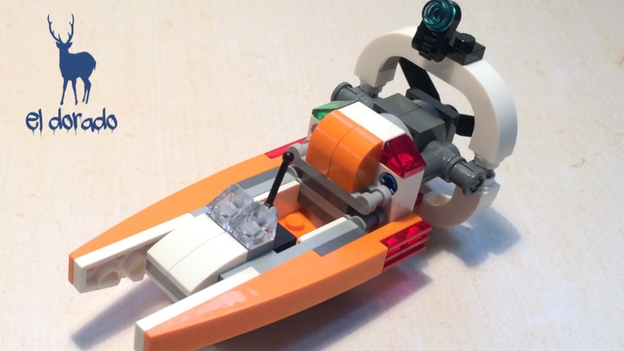 LEGO CREATOR 31071 3in1 powerful Swamp Boat Construction in Drone ...