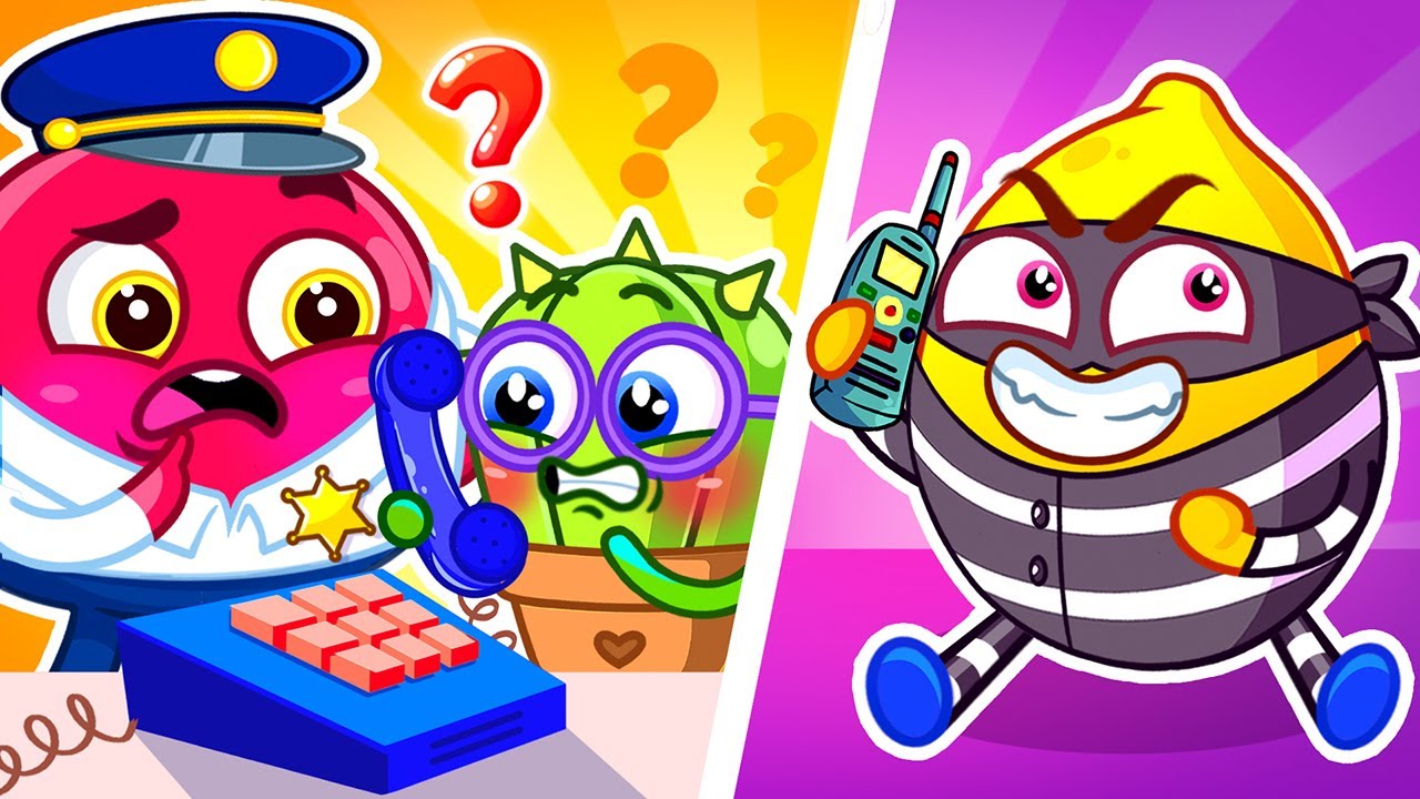 Phone Call from a Stranger Song ☎️😱 Stranger Danger 😨 II VocaVoca🥑Kids ...