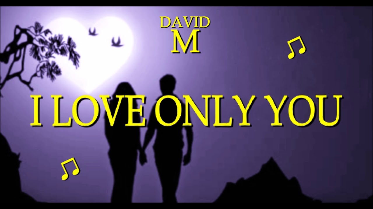 I Love Only You (new love song) - YouTube