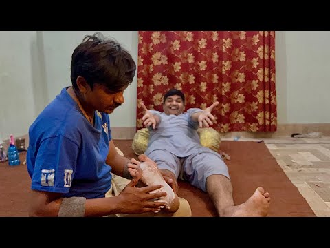 ASMR FEET TICKLE THERAPY : Amazing reaction 