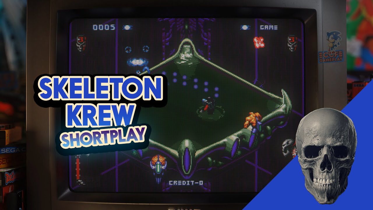 Skeleton Krew | 1995 | Battle Hordes of Skeletons! | Sega Genesis - YouTube