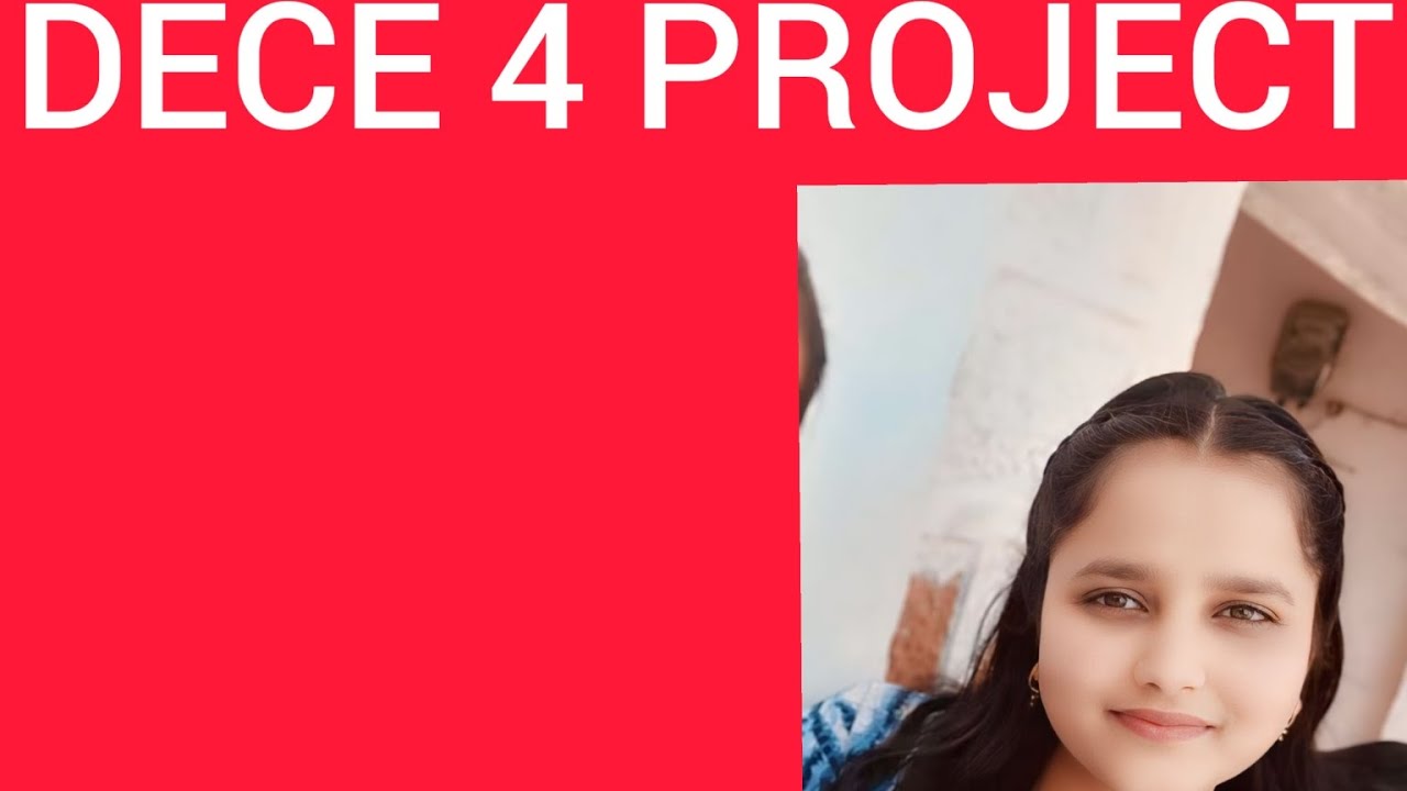 DECE 4 PROJECT ( ACTIVITY 3 ) - YouTube