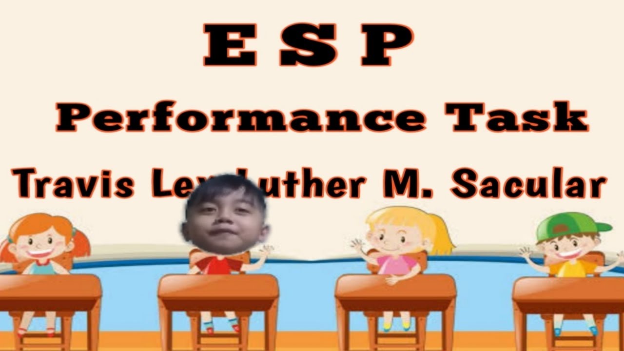 ESP Performance Task Grade 1/Lex Vlog - YouTube
