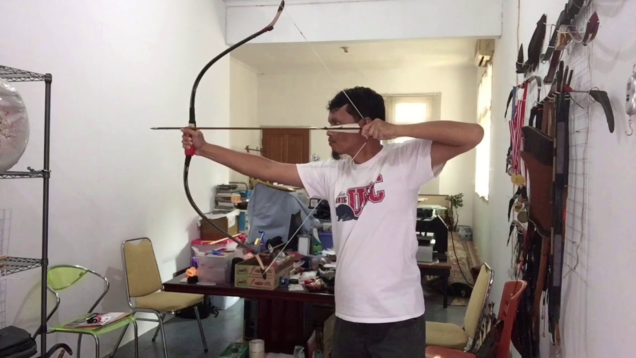 Archery Practice: Draw hand follow through - YouTube