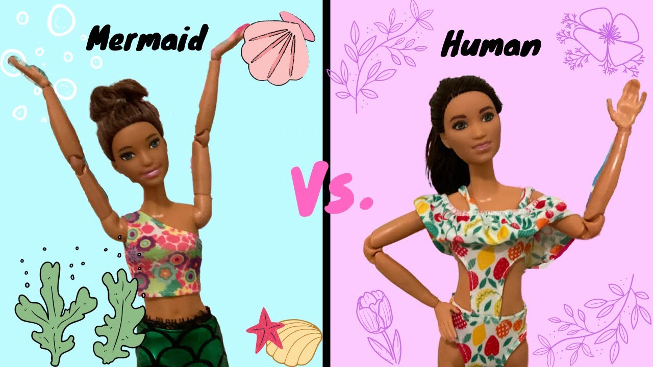 Mermaid vs Human - YouTube