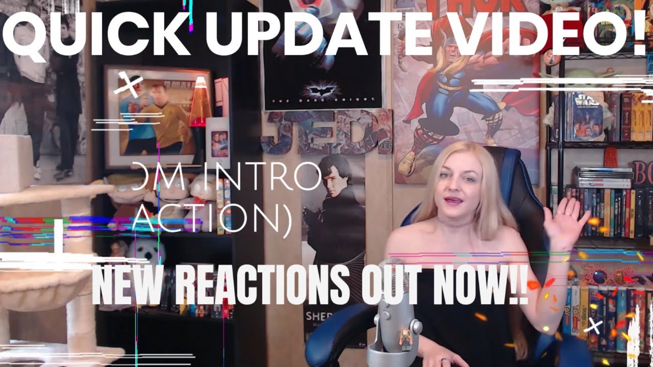 Yay! I'm Back! ~Angel Groves~ Quick Update Video~ New Reactions Weekly! - YouTube