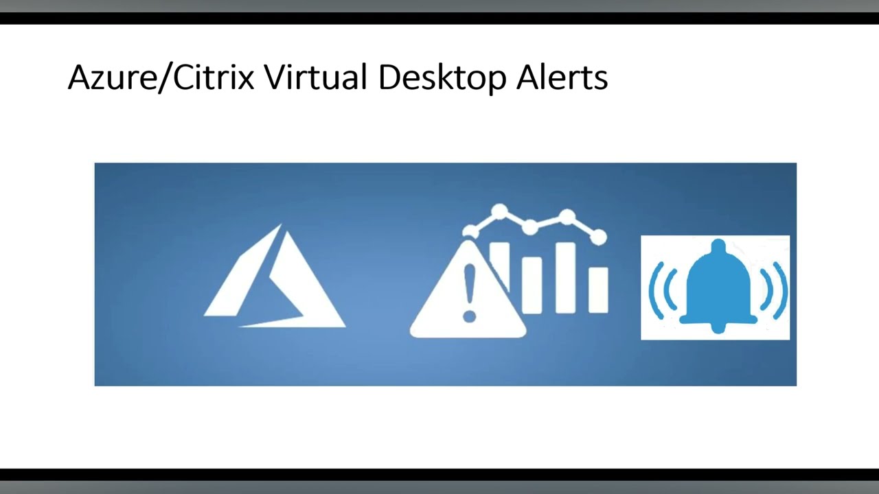 Azure Virtual Desktop/Citrix DAAS Alerts using Azure Monitor - YouTube