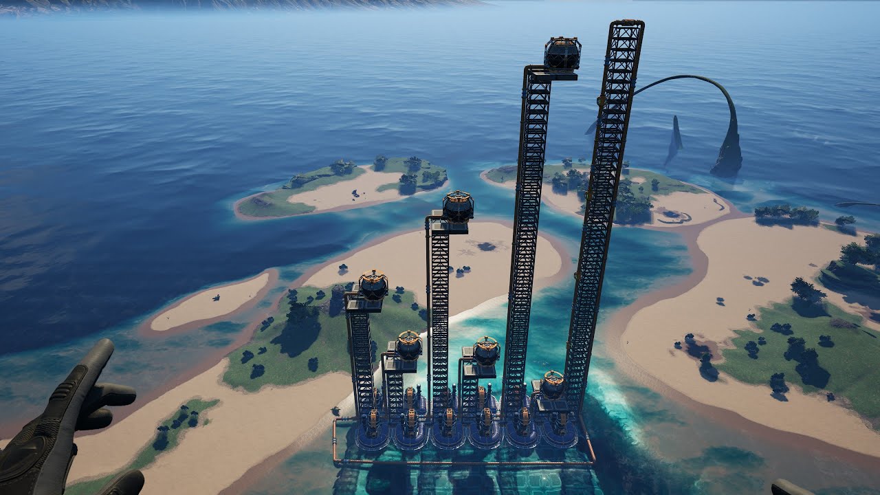 Satisfactory Water Tower Indepth - YouTube