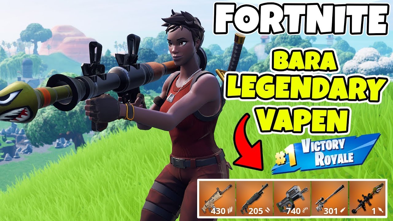 BARA LEGENDARY VAPEN I FORTNITE *Duo med Polski* SOLID GOLD GAME-MODE ...