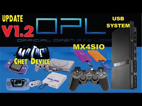 OPL Versi V1.2 USB system Playststion 2 - YouTube