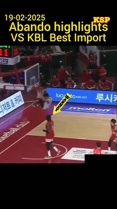 Rhenz Abando vs KBL best import. - YouTube
