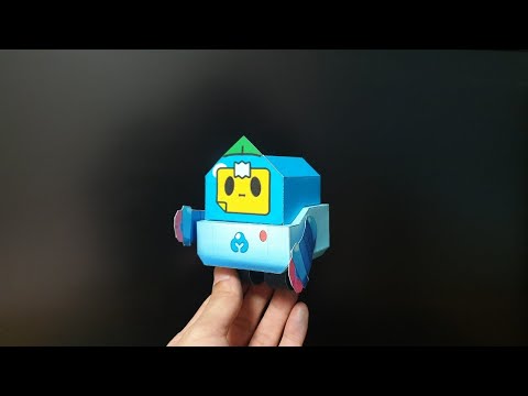 Brawl Stars SPROUT 🌱 papertoy 브롤스타즈 스프라우트 페이퍼토이 - YouTube