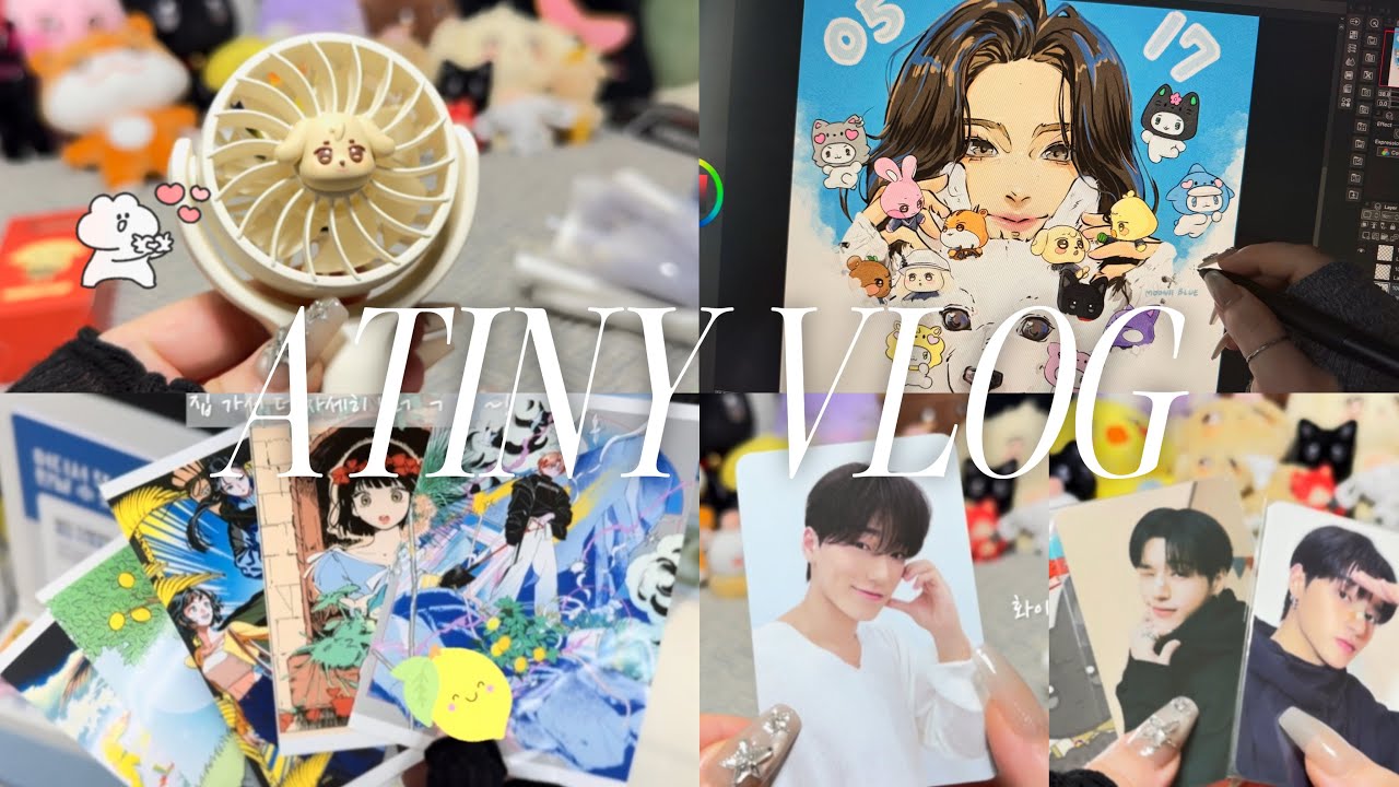 ATEEZ 에이티즈 Lemon Drop 일러스트 Aniteez 튜덩이 선풍기 우요냥 산이 returnity 포카 | 티니로그 ...