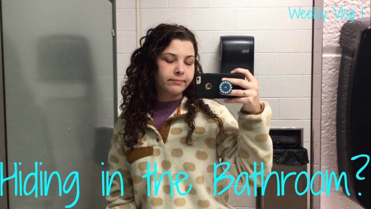 HIDING IN THE BATHROOM?! |Vlog 1| - YouTube