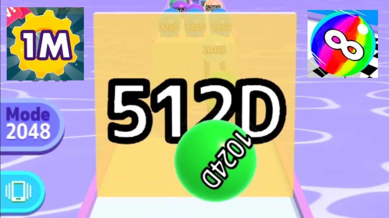 2048 | Ball Run 2048 Infinity vs Bounce Merge 3D vs Math Games (SNAKE ...
