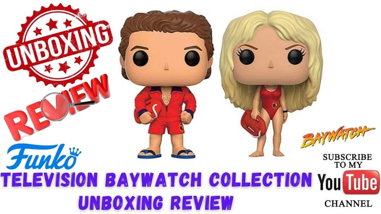 Funko Pop Television Baywatch Collection Unboxing Review - YouTube