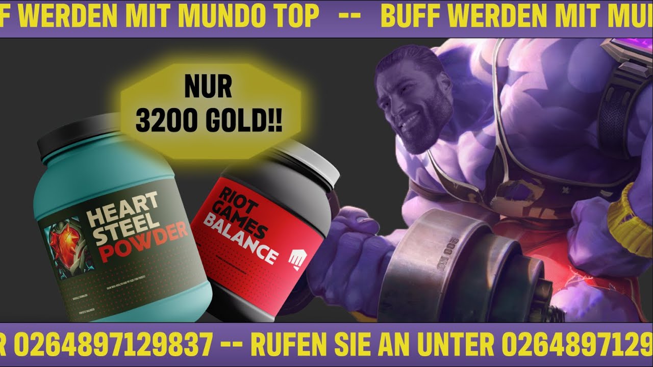 Preseason 13 Mundo ist der untötbare Gigachad - YouTube