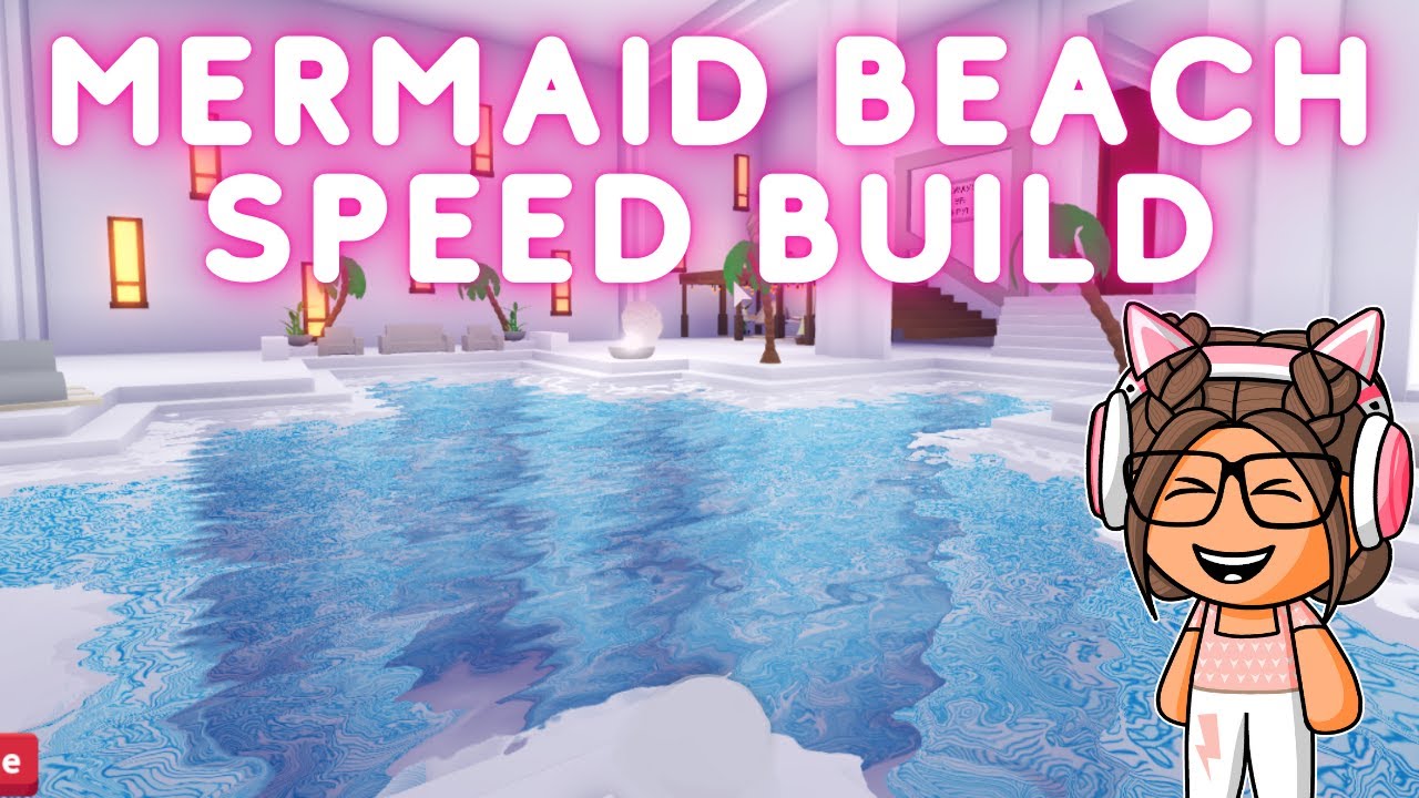 BEACH MODERN MERMAID SPEED BUILD (Roblox Adopt Me) - YouTube