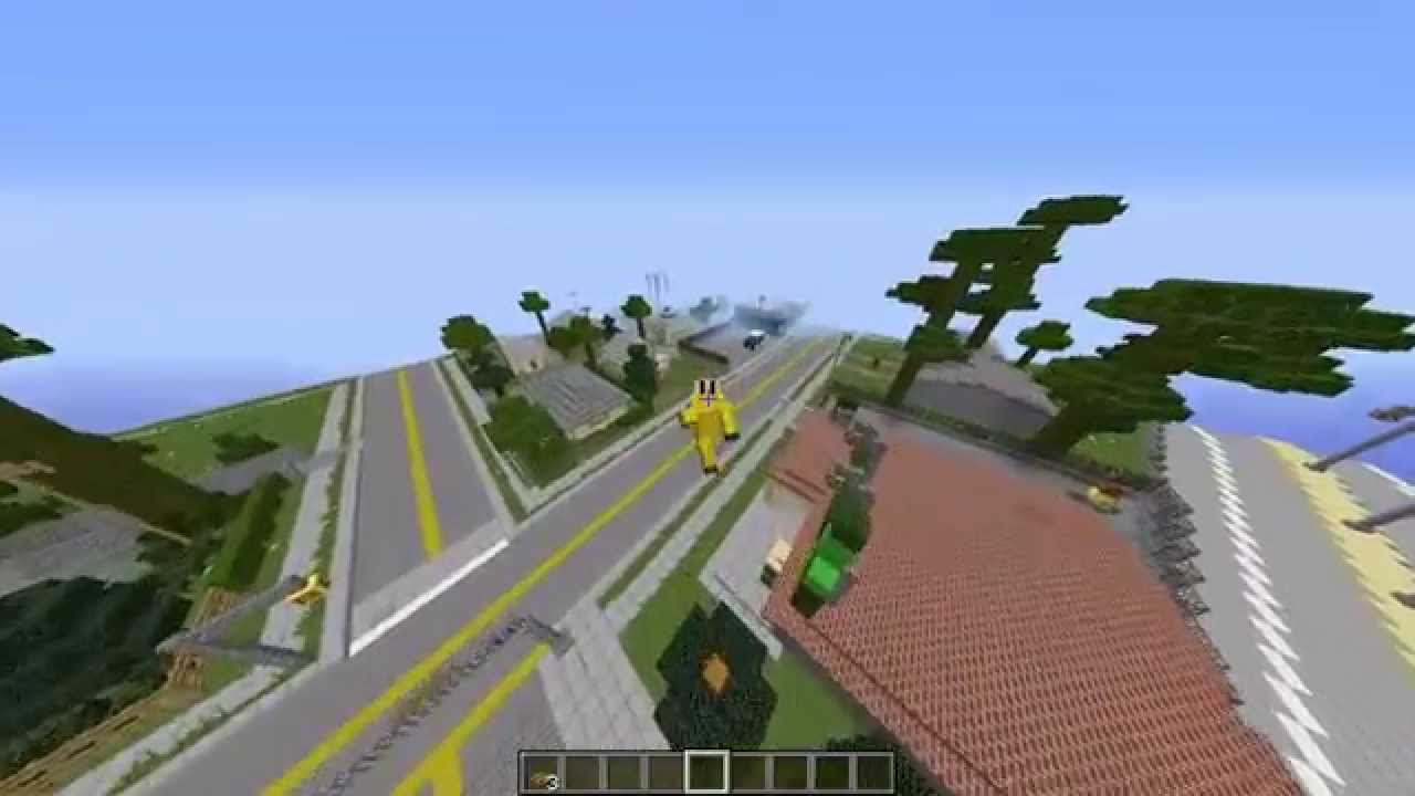 MINECRAFT:Grove Street MAPA GTA SAN +DOWNLOAD - YouTube