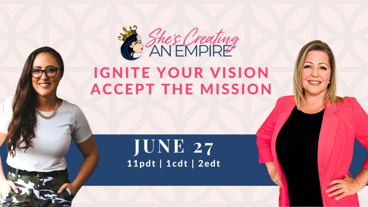Ignite Your Vision - Accept the Mission - YouTube