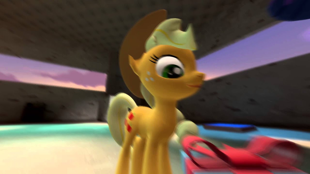 Bad twilight and applejack [SFM] - YouTube