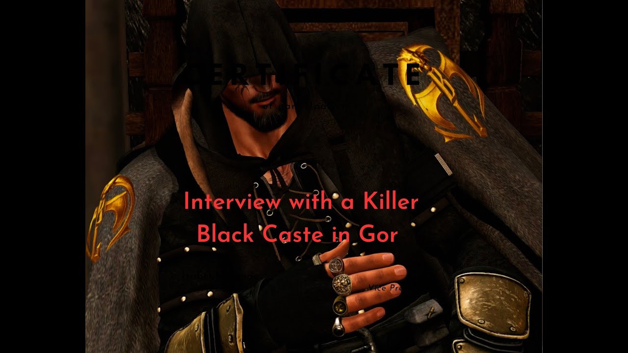 Interview with a Killer Black Caste in Gor - YouTube