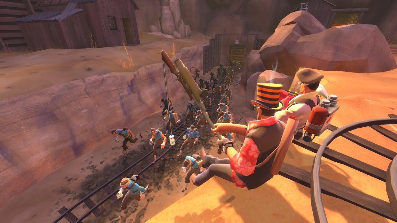 TF2 The Bonk Scout Run - YouTube